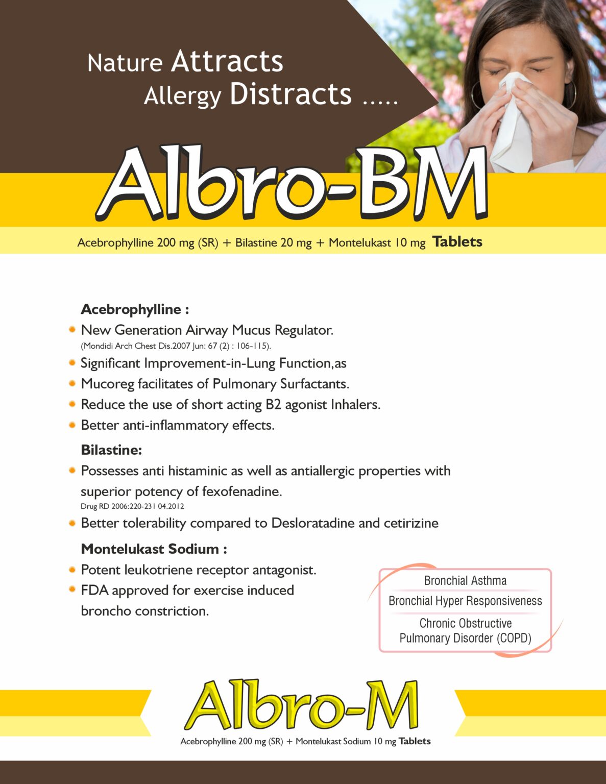 Albro | Acebrophylline+ Acetylcysteine