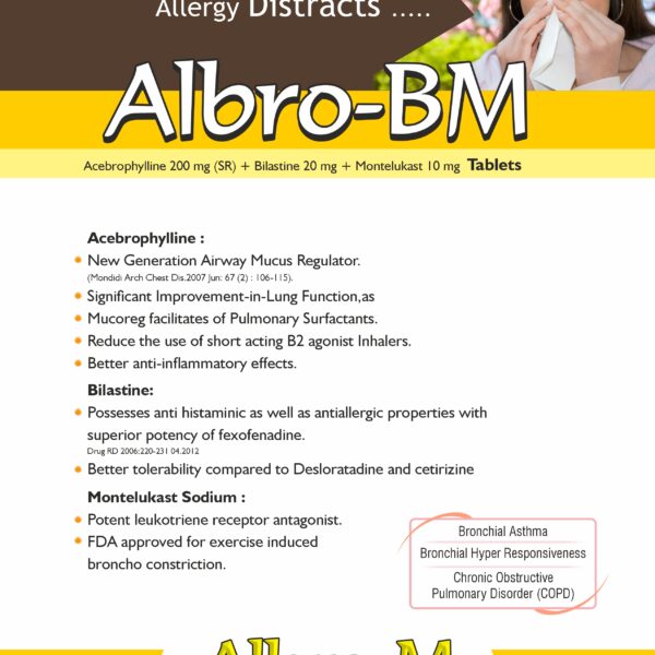 Albro | Acebrophylline+ Acetylcysteine