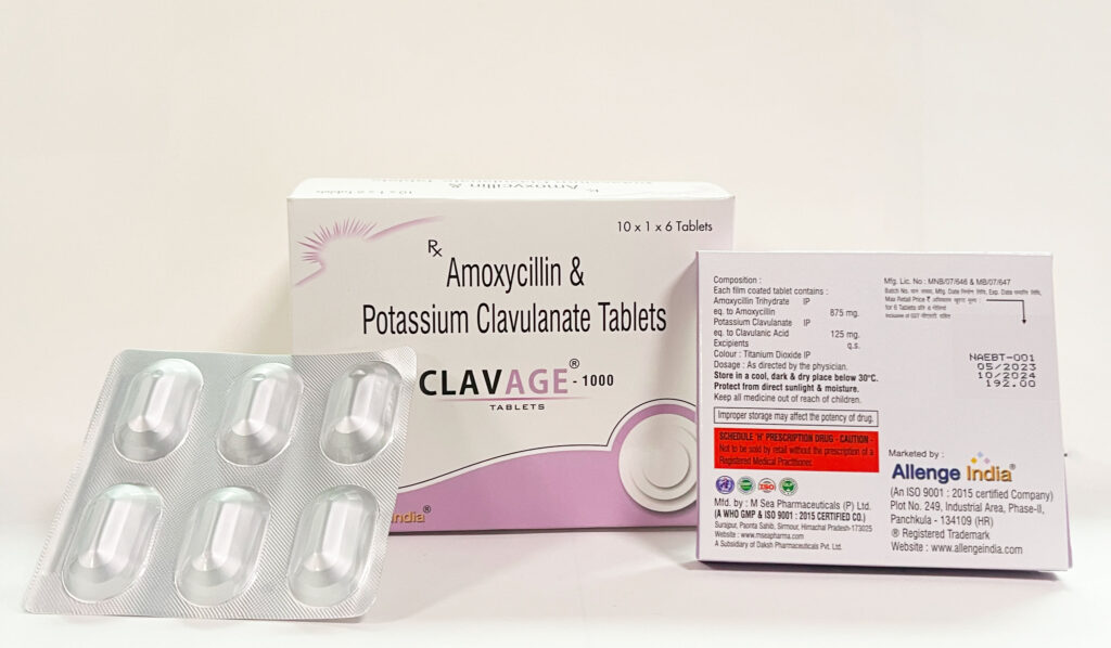 Clavage | Amoxycillin + Potassium Clavulanic