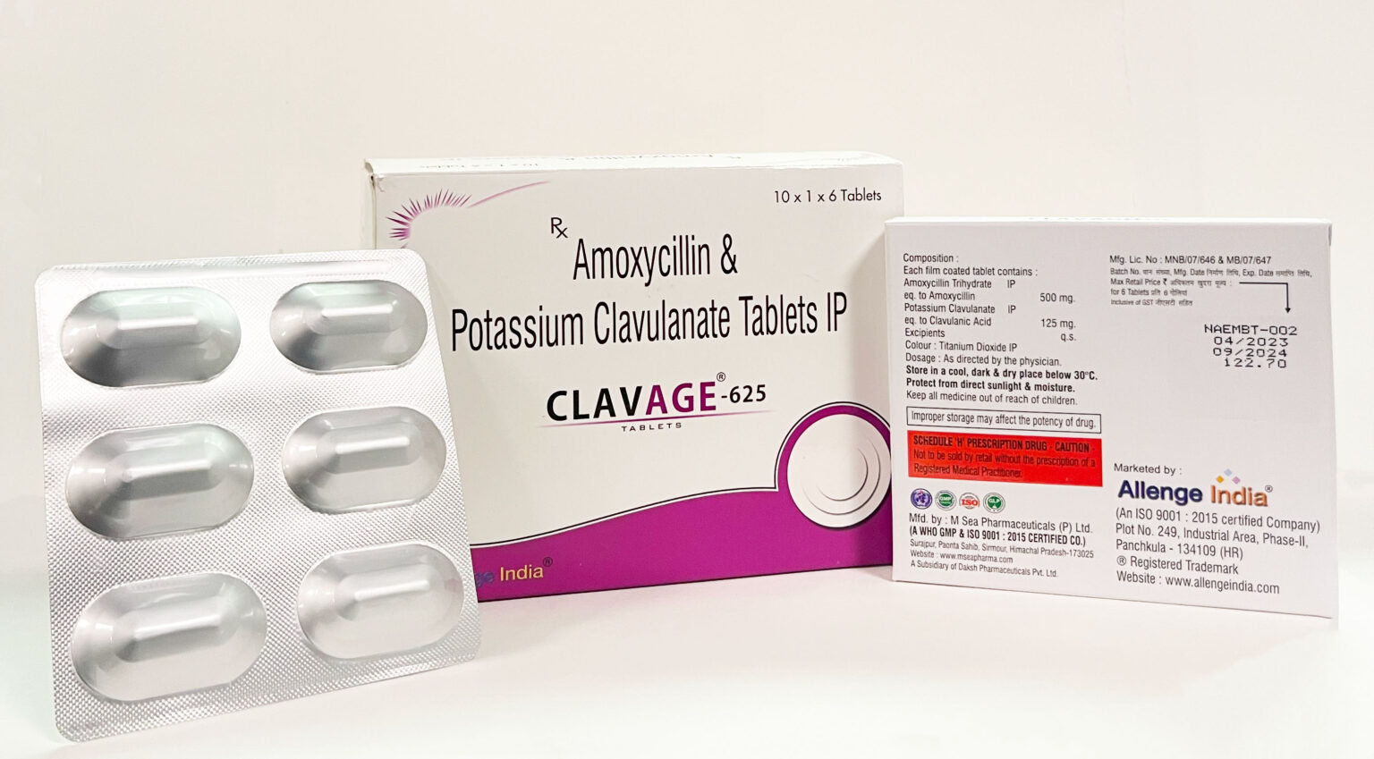 Clavage | Amoxycillin + Potassium Clavulanic