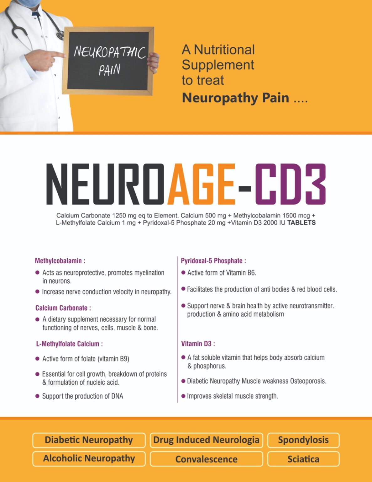 Neuroage | Methylcobalamin Tablet