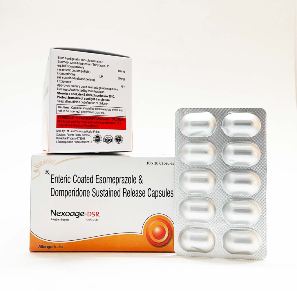 Nexoage | Esomeprazole + Domperidone