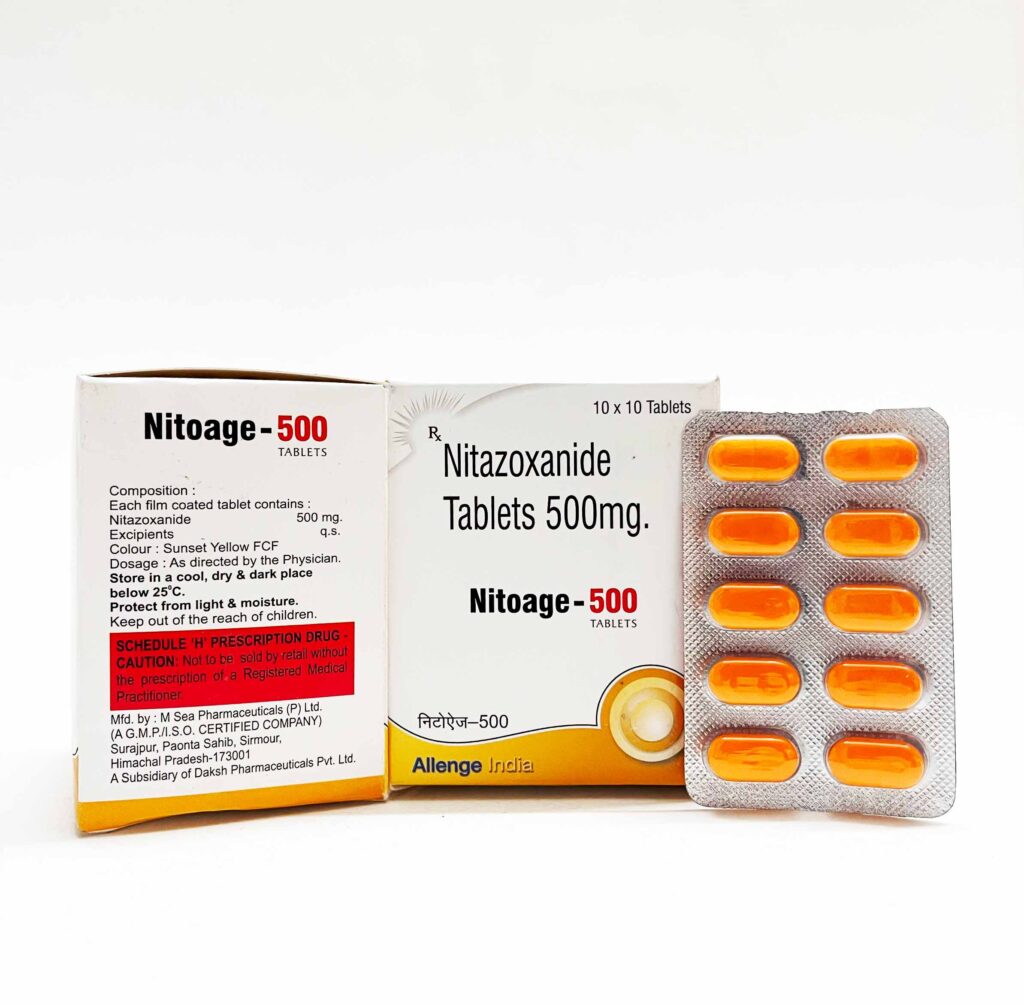 Nitoage | Nitazoxanide